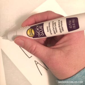 Share the Love with this Adorable DIY Mini Sign - Back Porch Bliss