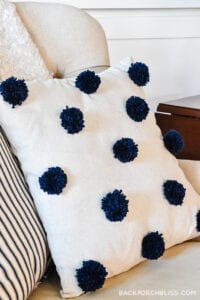 Wait Until You See This Pom-Pom Pillow - Back Porch Bliss